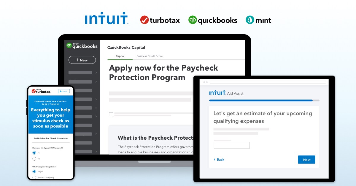 Intuit Launches Innovations to Help Consumers with U.S. Government Aid ...