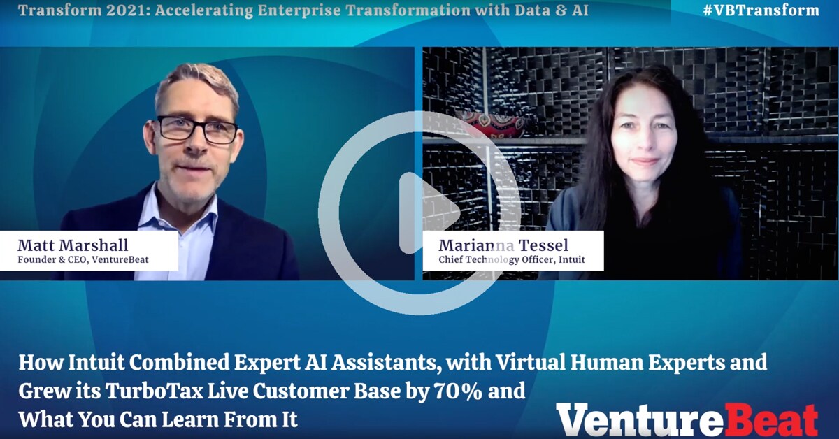 Intuit CTO on the AI-driven Virtual Expert Platform Behind TurboTax ...