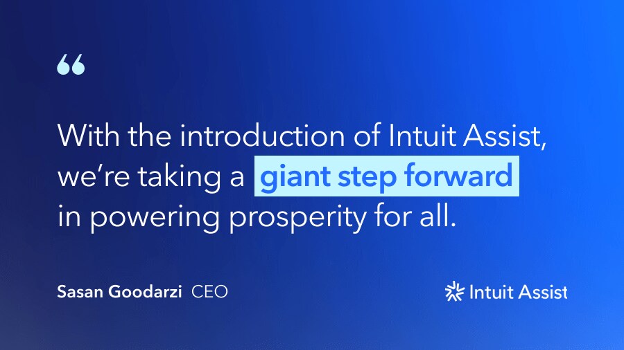 Introducing Intuit Assist - Intuit Blog