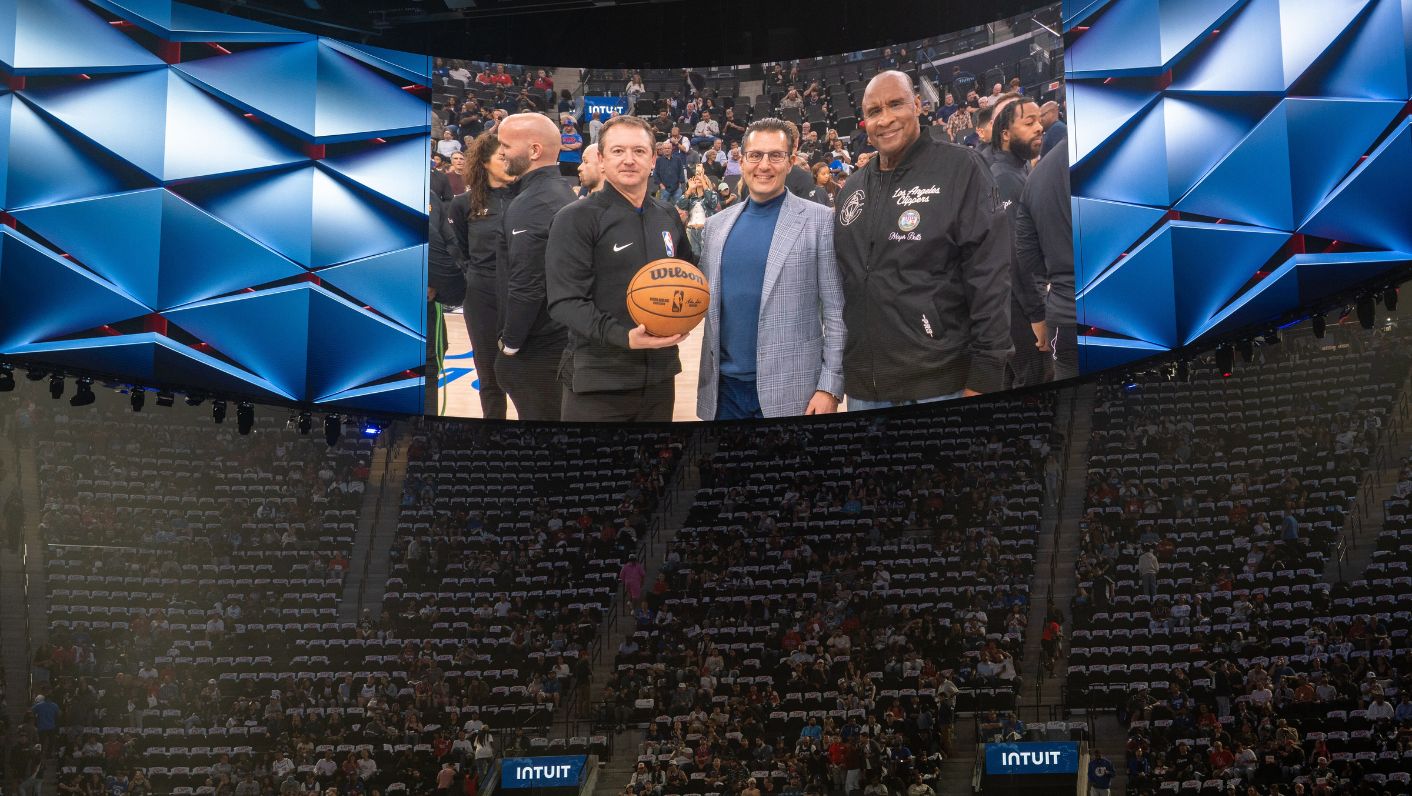 Intuit CEO Sasan Goodarzi Opens LA Clippers Season