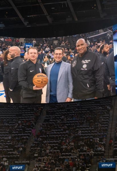 Intuit CEO Sasan Goodarzi Opens LA Clippers Season