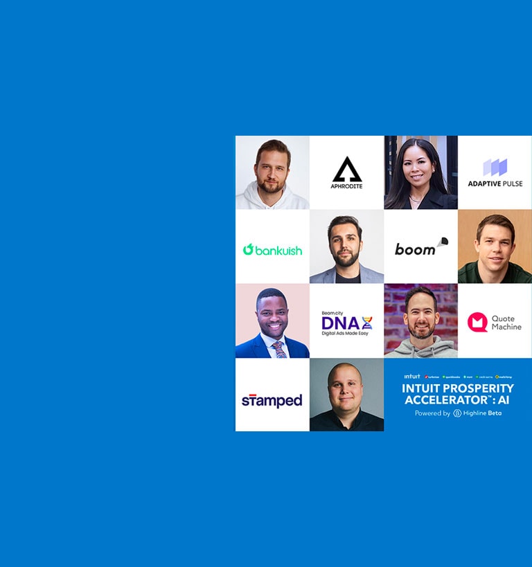 Intuit Prosperity Accelerator for startups | Intuit Canada