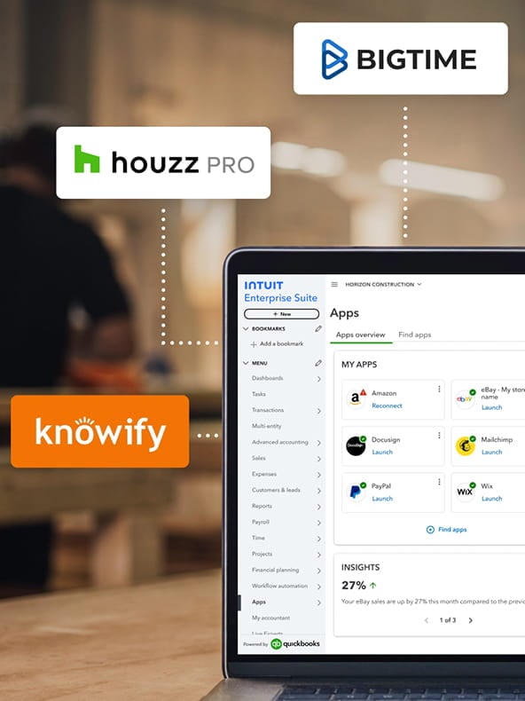 Enterprise Resource Planning (ERP) Software | Intuit Enterprise Suite